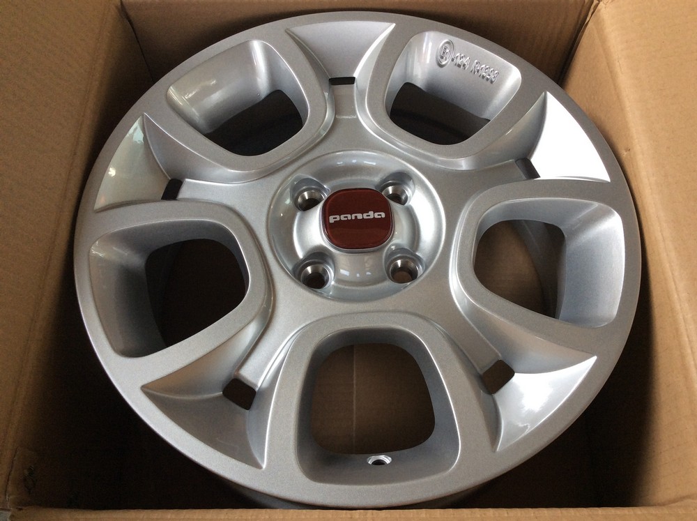 4 cerchi in lega NUOVI da 14 pollici per FIAT PANDA cod 856-4B