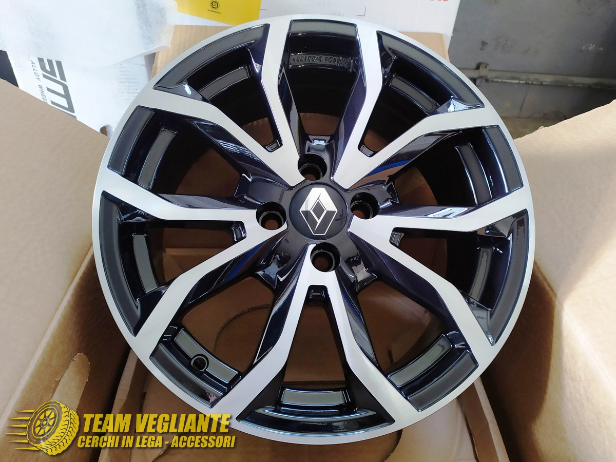 ESSE1 4 cerchi in lega 15 pollici RENAULT CLIO 3 4 5 15 pollici ESSE1 6 ...